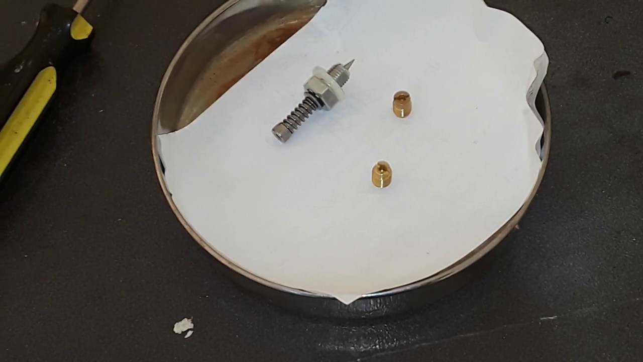 HF Predator engine Carburetor adjustable main Jet install. Adjustable ...