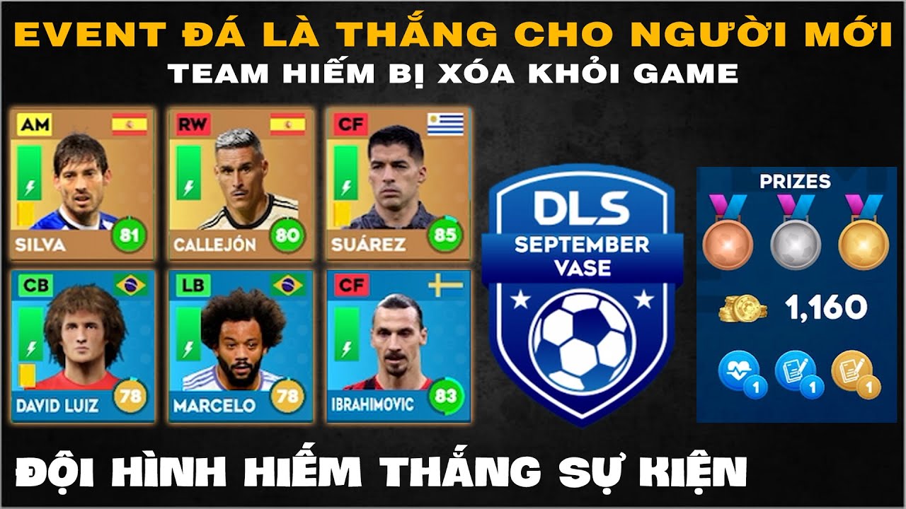DLS 24 | Event dễ cho người mới | Đội hình hiếm Suarez 84, Ramos 82 ...