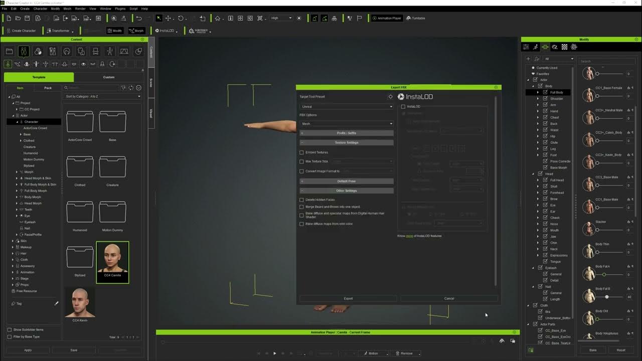(Tutorial) Unreal Engine 5 and Character Creator 4 Morphs with Mesh Morpher - YouTube