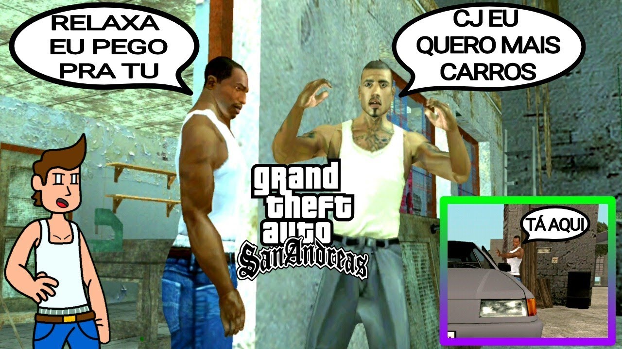 Perfurações E CESAR QUER CARROS - GTA San Andreas 63 - YouTube