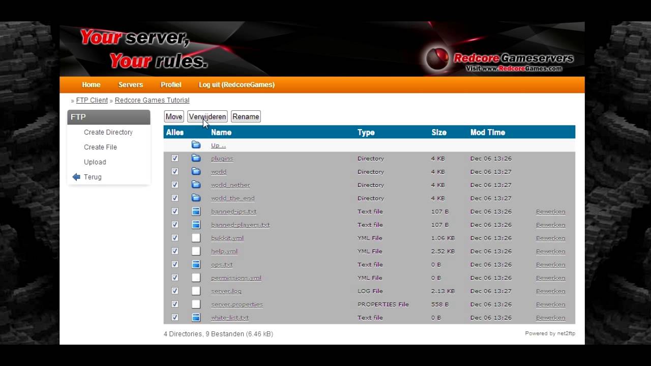 Hoe reset ik mijn server? - YouTube
