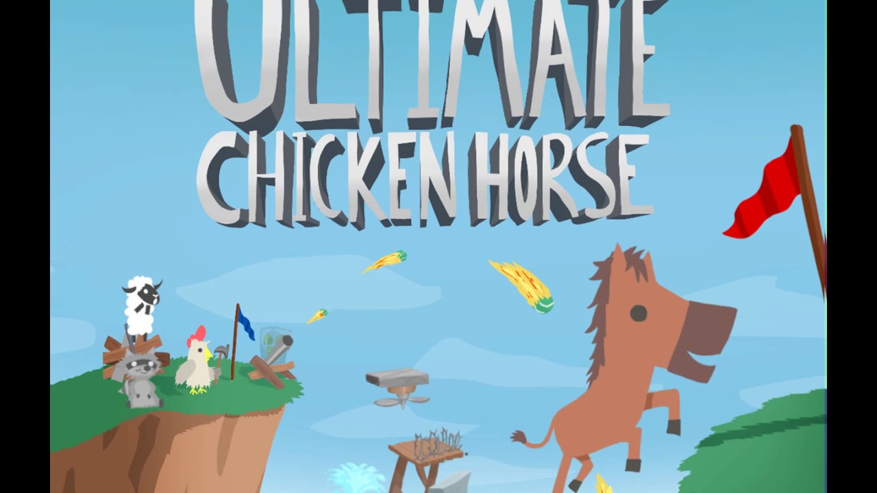 Ultimate Chicken Horse - Waterfall - YouTube