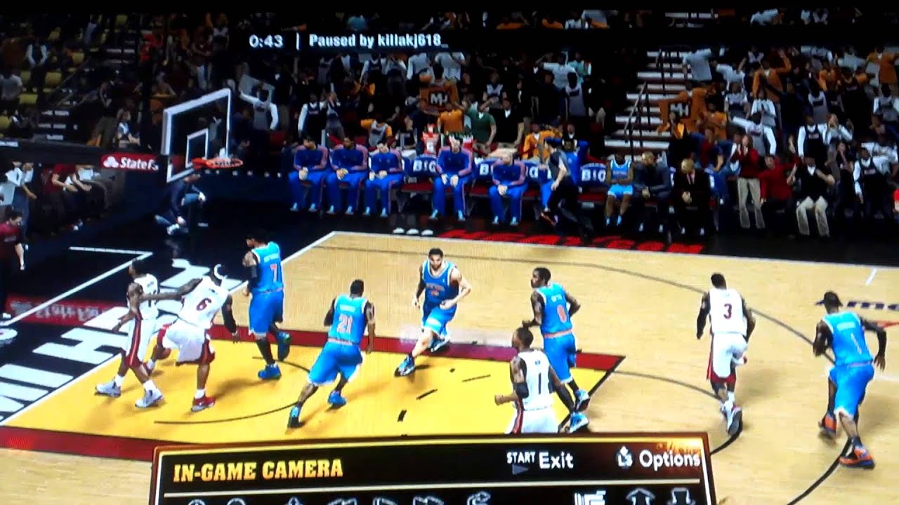 Lebron 360 alley-oop - YouTube