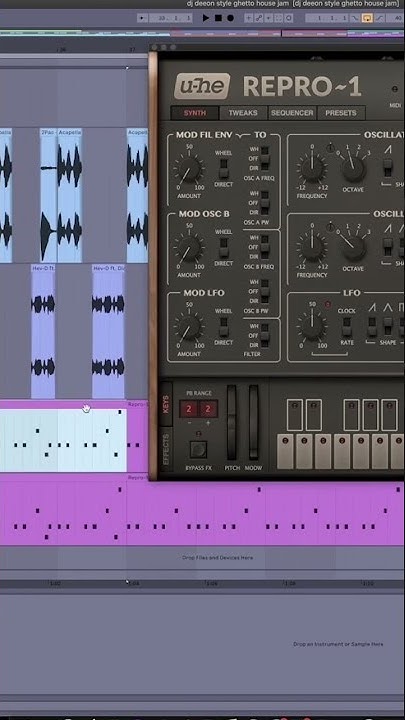 How To Create A ‘Dance Mania’ Style Bass - Music Production Tutorial - YouTube