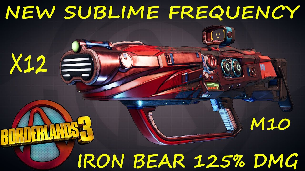 BL3 - Sublime Frequency - IRON BEAR 125% - Mayhem 10 - YouTube