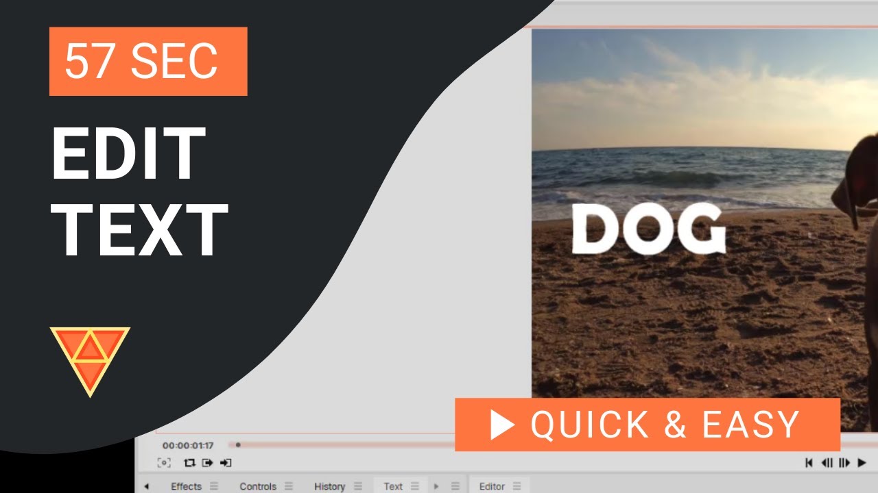 Hitfilm Express Tutorial: How To Edit Text - YouTube