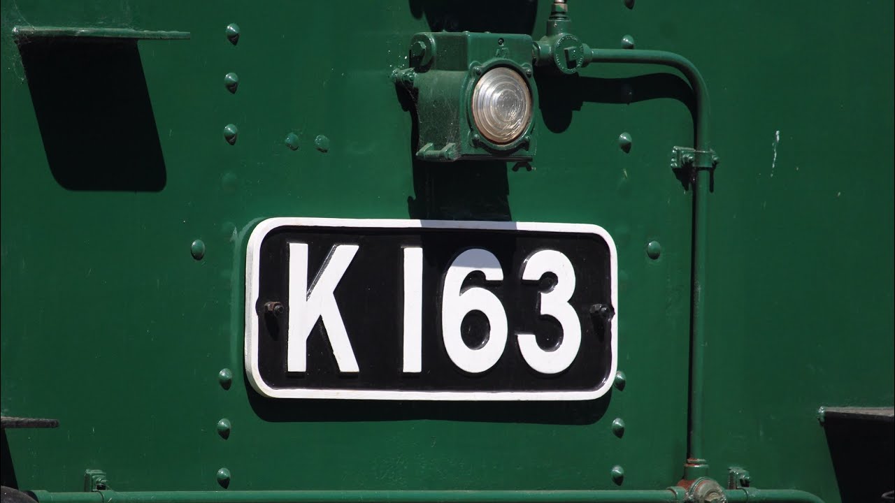 K163 Returns to Passenger Service | Mornington Railway - YouTube