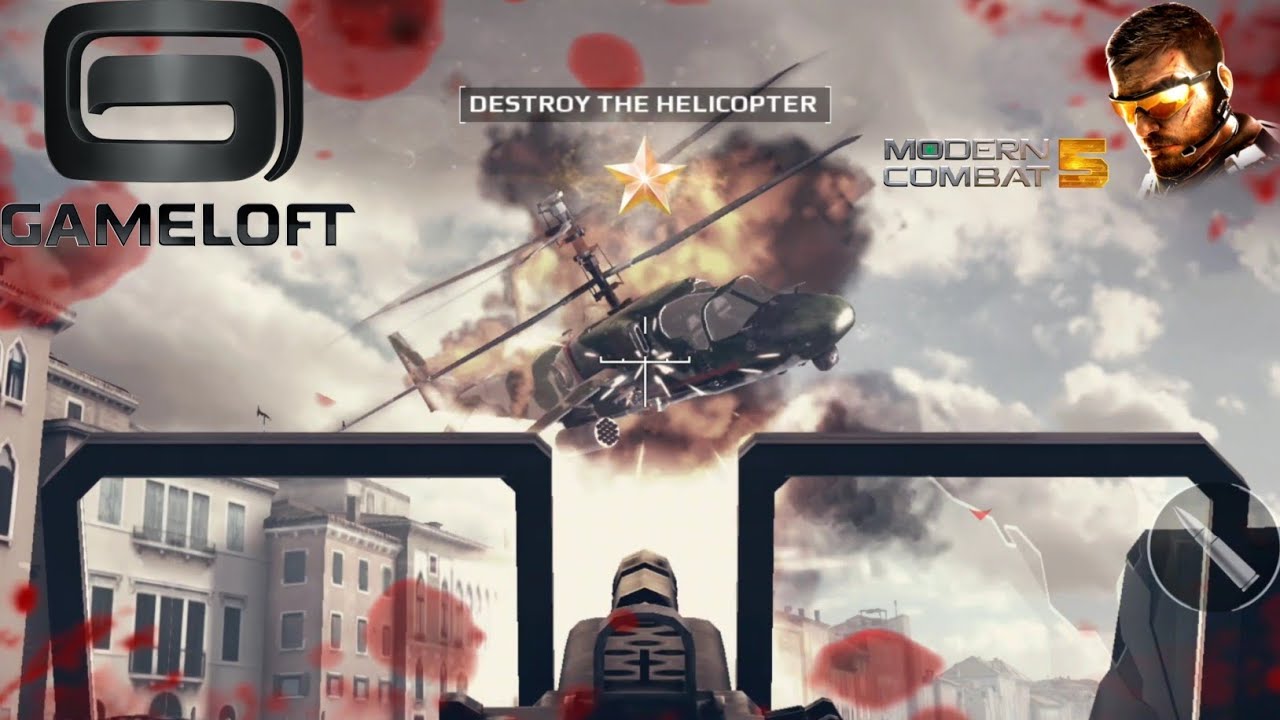 Modern Combat 5 game play with story mode shooting game. - YouTube