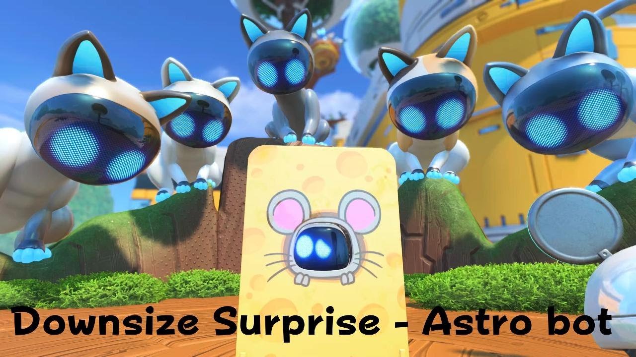 Downsize Surprise - Astro bot gameplay - YouTube
