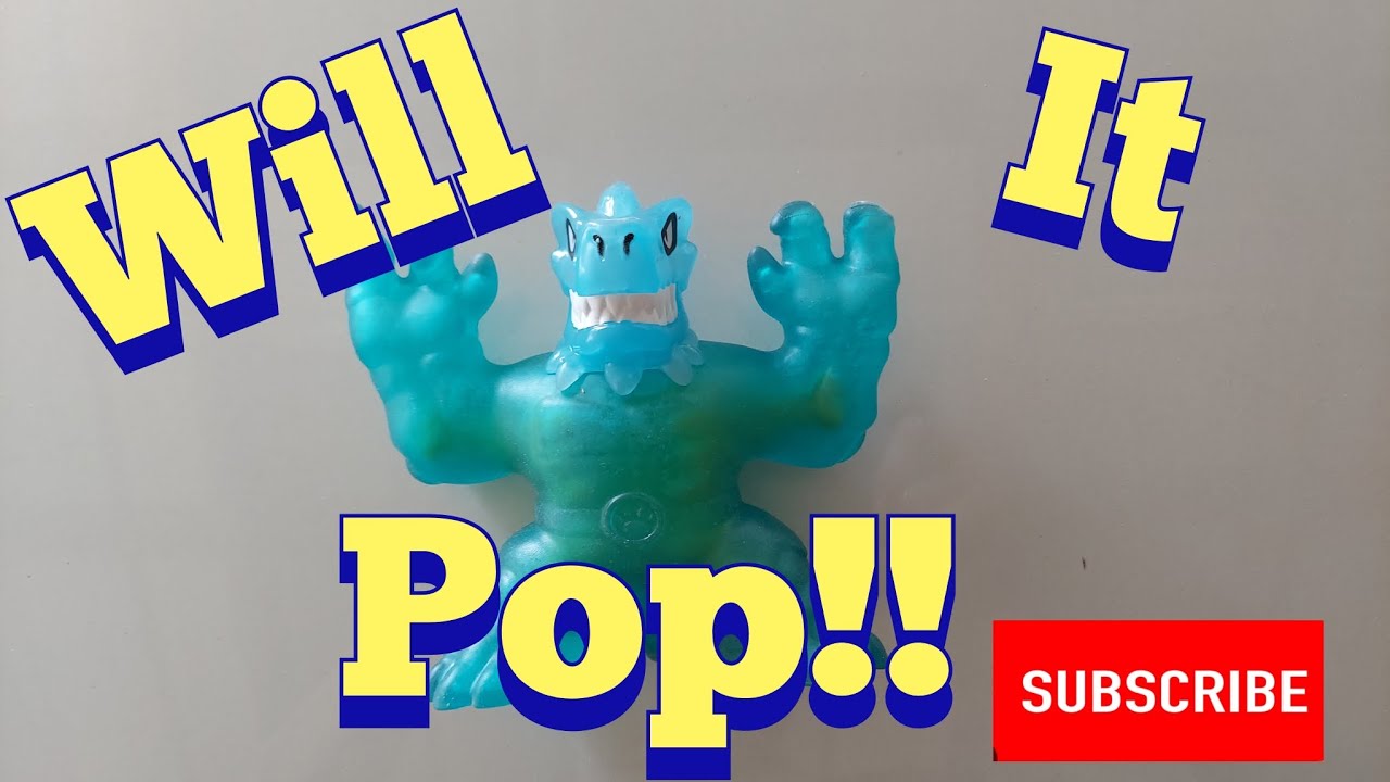 Goo Jit Zu Tyro figure pop or get popped!! - YouTube