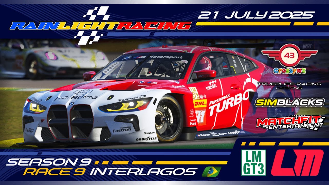 RAIN LIGHT RACING | 2025 | LMU SERIES | RND-9 | INTERLAGOS - YouTube