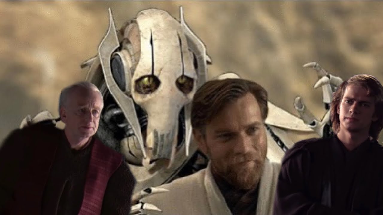 Master Kenobi engaged with General Grievous - YouTube
