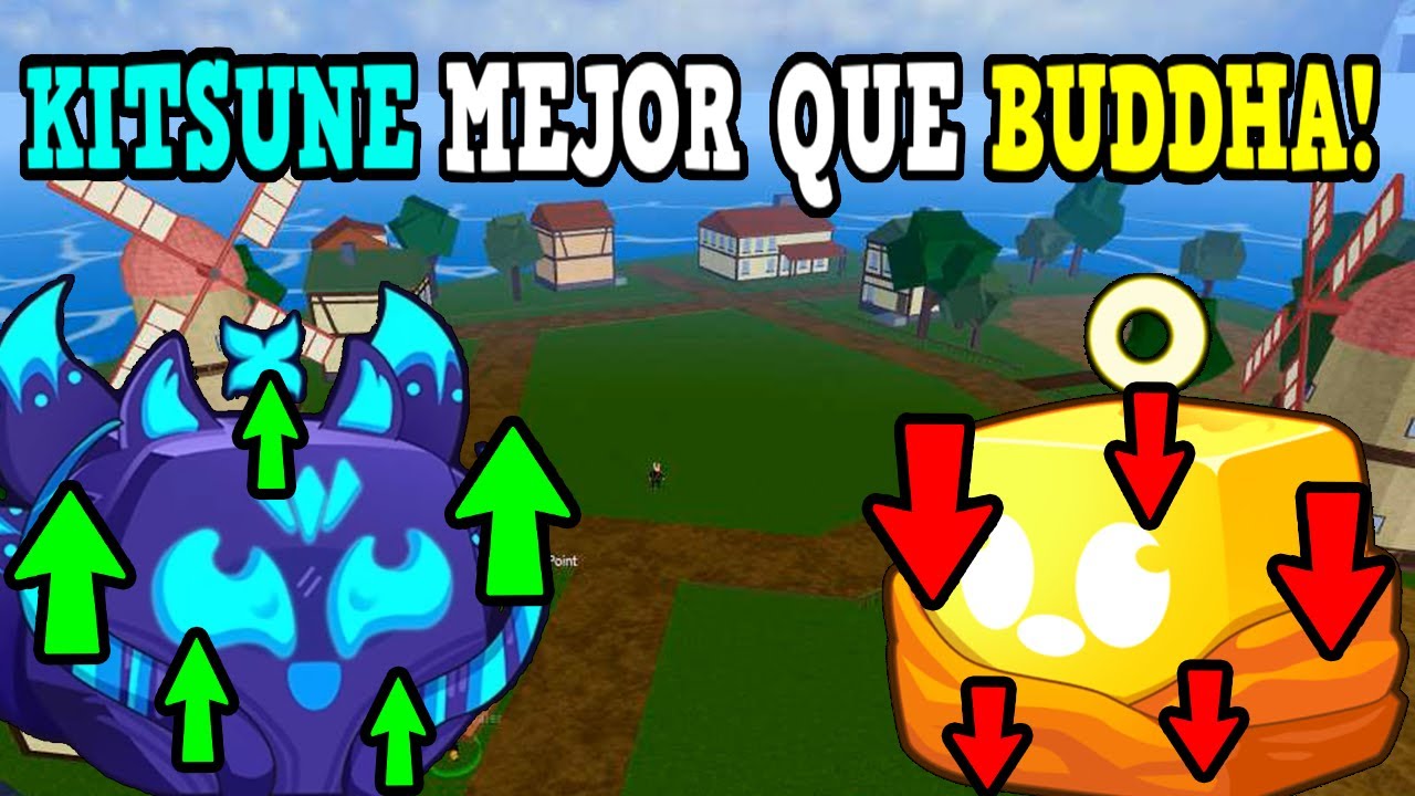 FRUTA KITSUNE ES LA MEJOR PARA FARMEAR EN BLOX FRUITS - YouTube