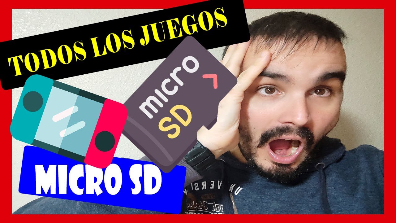 🍒 Como tener MAS ESPACIO en mi nintendo SWITCH 📺 Tarjeta microsd para Nintendo Switch 🥩 - YouTube