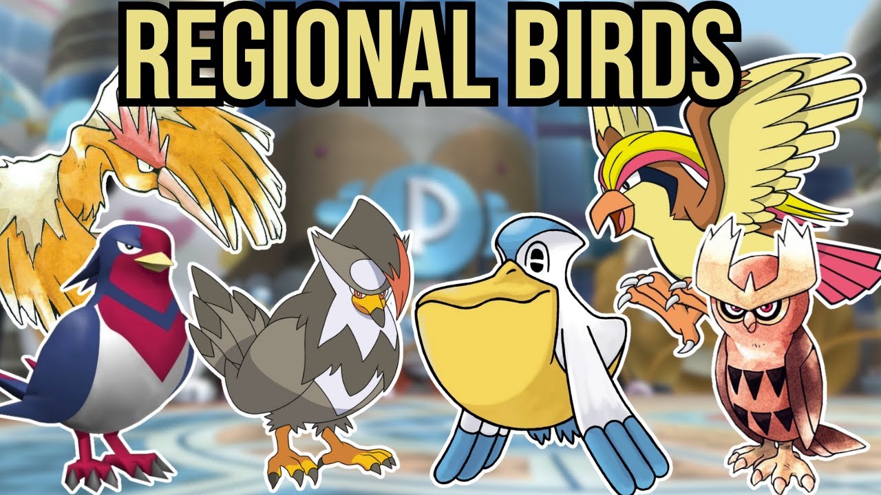Regional Birds | Pokemon Battle Revolution - YouTube