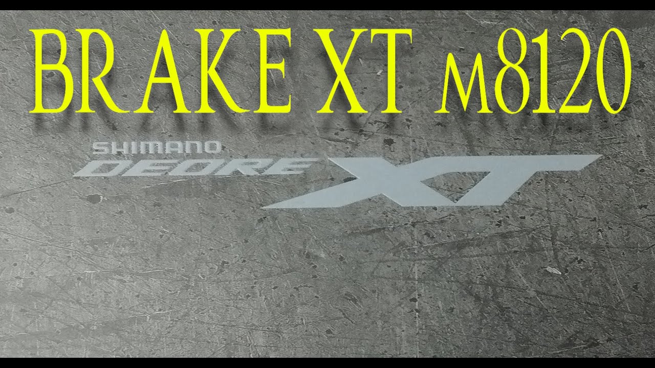 Unboxing Shimano brake XT m8120 - YouTube