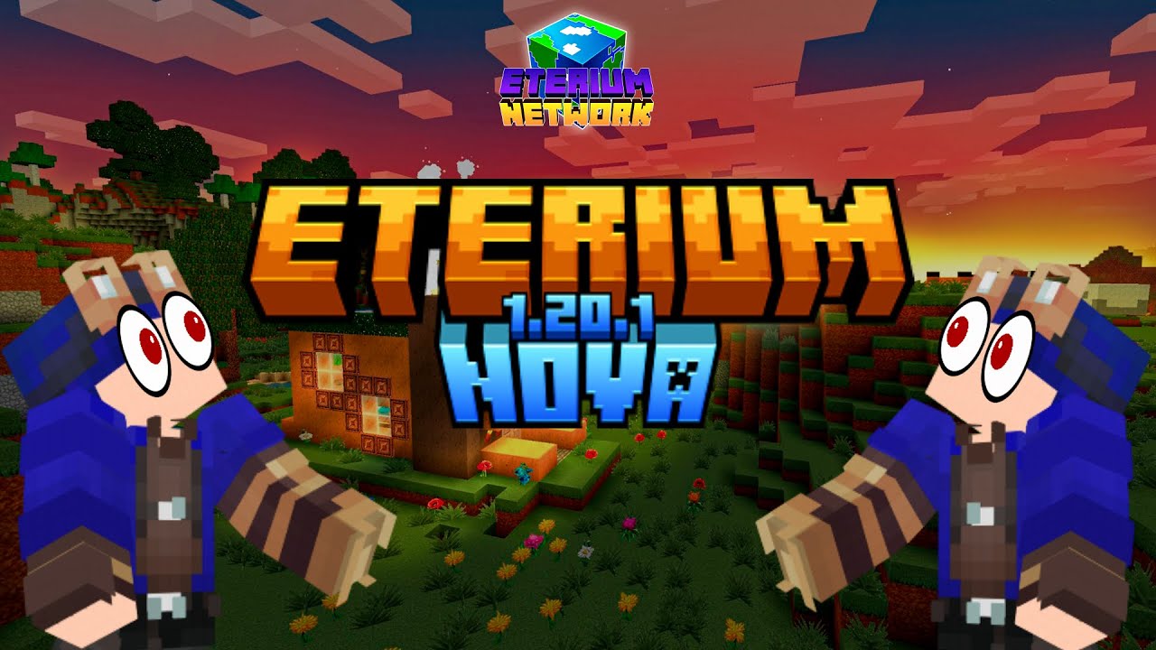 O MAIS NOVO SERVIDOR COM MODS NA 1.20.1 | ETERIUM NOVA - YouTube