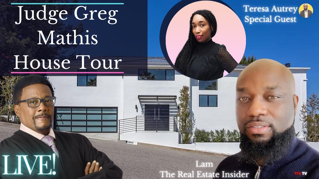 Judge Greg Mathis | House Tour | LIVE! With the Real Estate Insider w ...