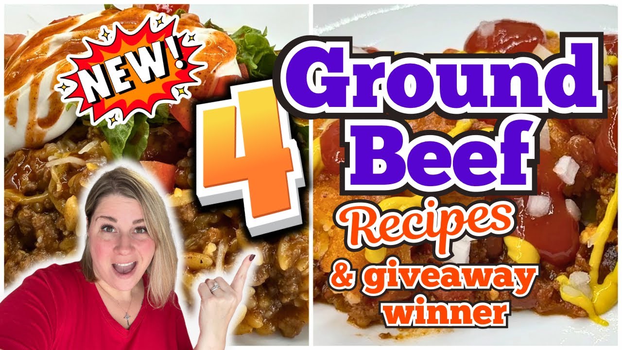 4 UNBELIEVABLY COZY FALL GROUND BEEF RECIPES that will BLOW YOUR MIND ...