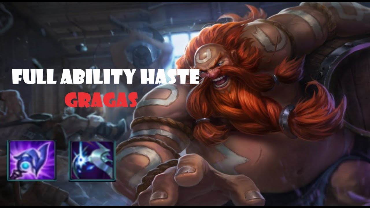 Ability haste Gragas work so well (league of legends - Wildrift ) - YouTube