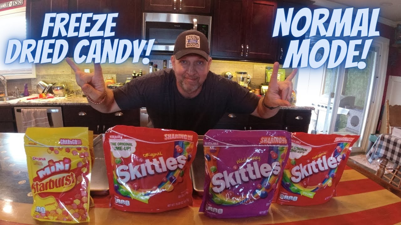 Freeze Dried Candy Experiment: No CANDY Mode - YouTube