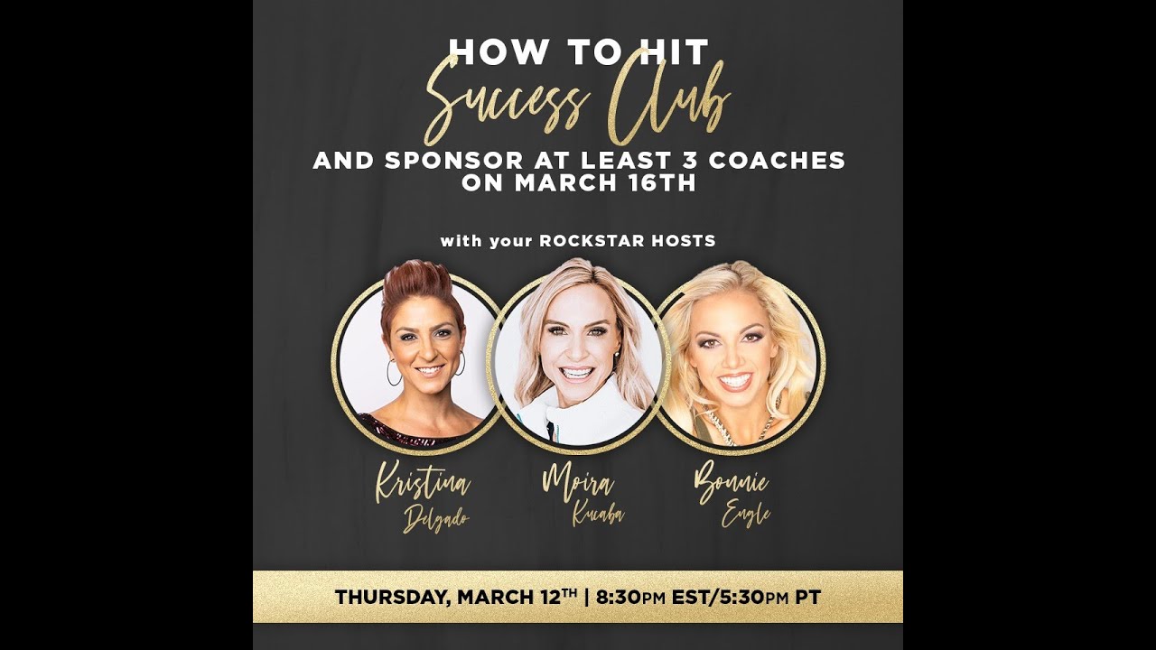 How to Hit Success Club and Sponsor Coaches on March 16th - YouTube
