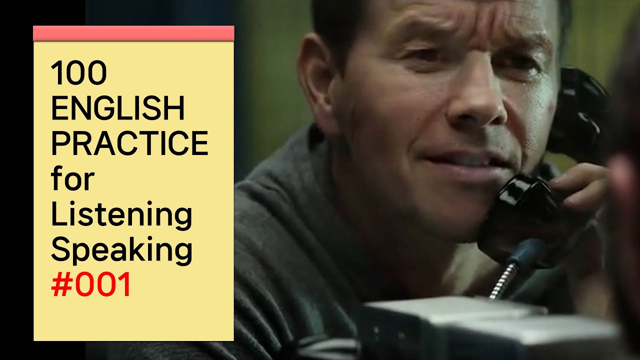 100 english practice for listening & speaking #001 - YouTube