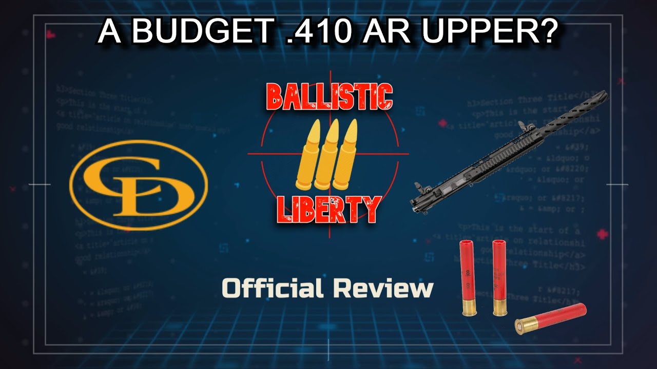Official Review: Charles Daly AR .410 - YouTube