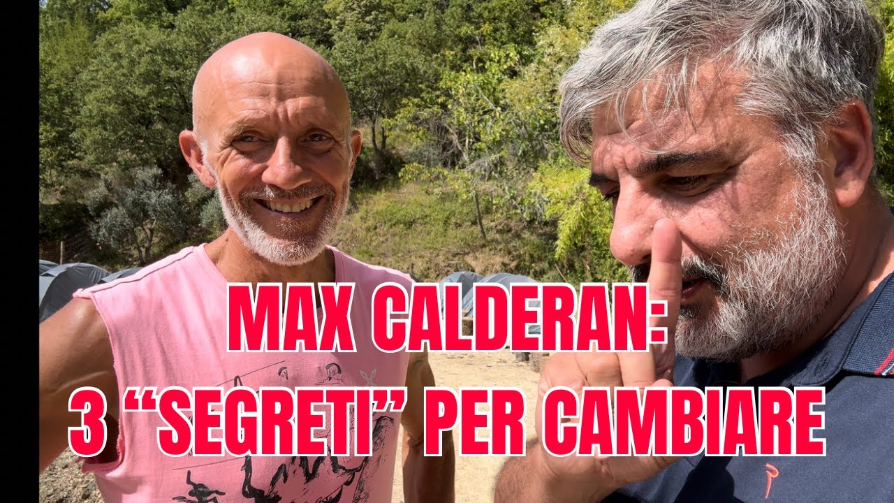 Max Calderan: quando decidi di cambiare non esiste un Piano B - YouTube