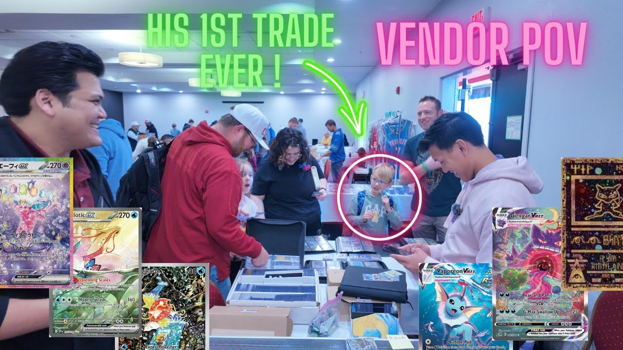 Welcoming New Collectors to the Hobby! HDM Card Show in OKC Vendor POV ...