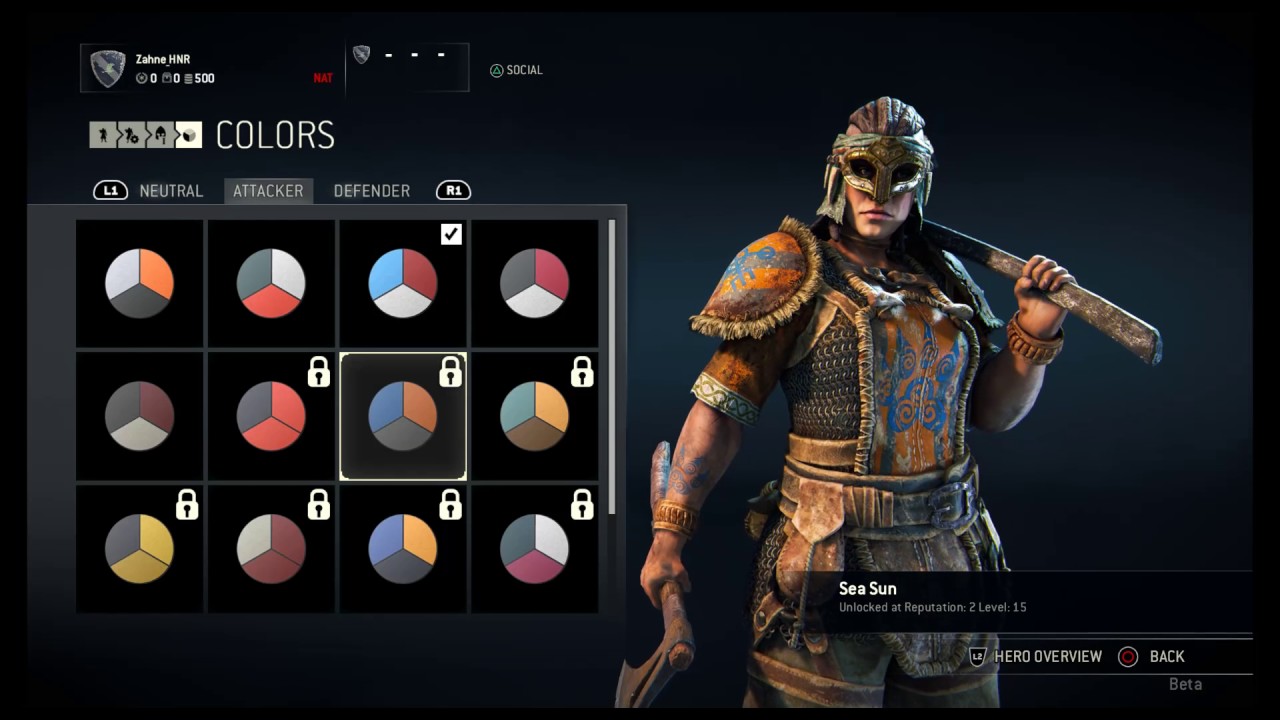 For Honor - Changing Colour scheme - YouTube