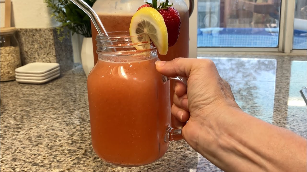 LIMONADA 🍋DE FRESA 🍓 - YouTube