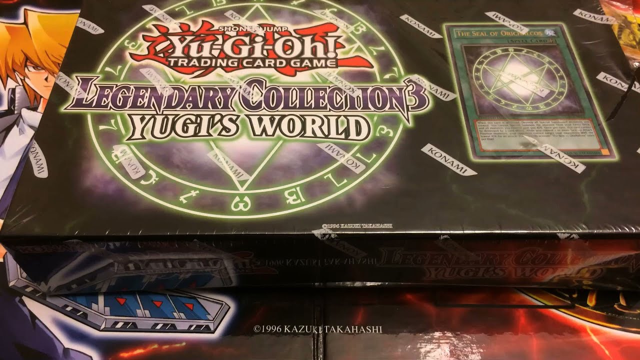 Yugioh LEGENDARY COLLECTION 3 YUGI'S WORLD Opening - YouTube