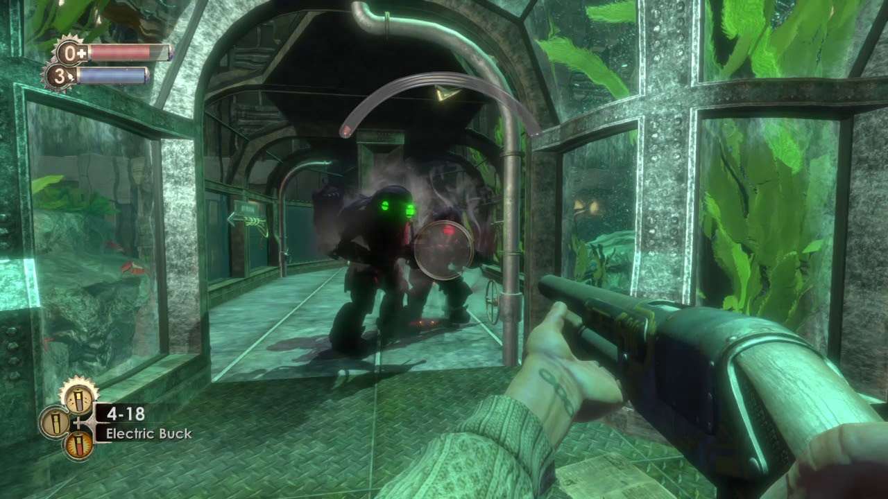 Bioshock The Collection - Big Daddy Fight Part 2 - YouTube