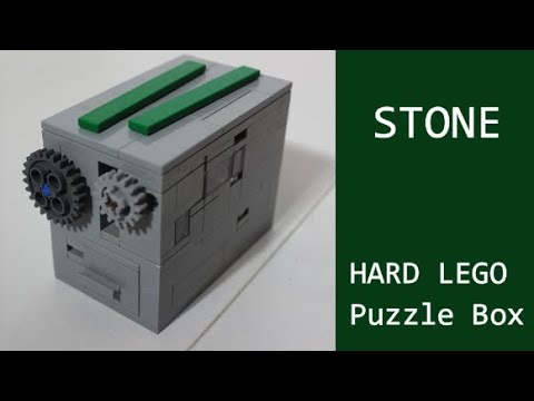 Hard LEGO Puzzle Box | Stone | Full tutorial - YouTube