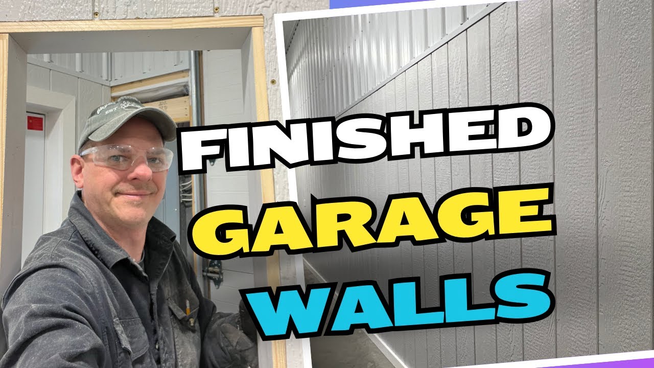 How to install wood siding on walls in a pole barn part 2 - YouTube