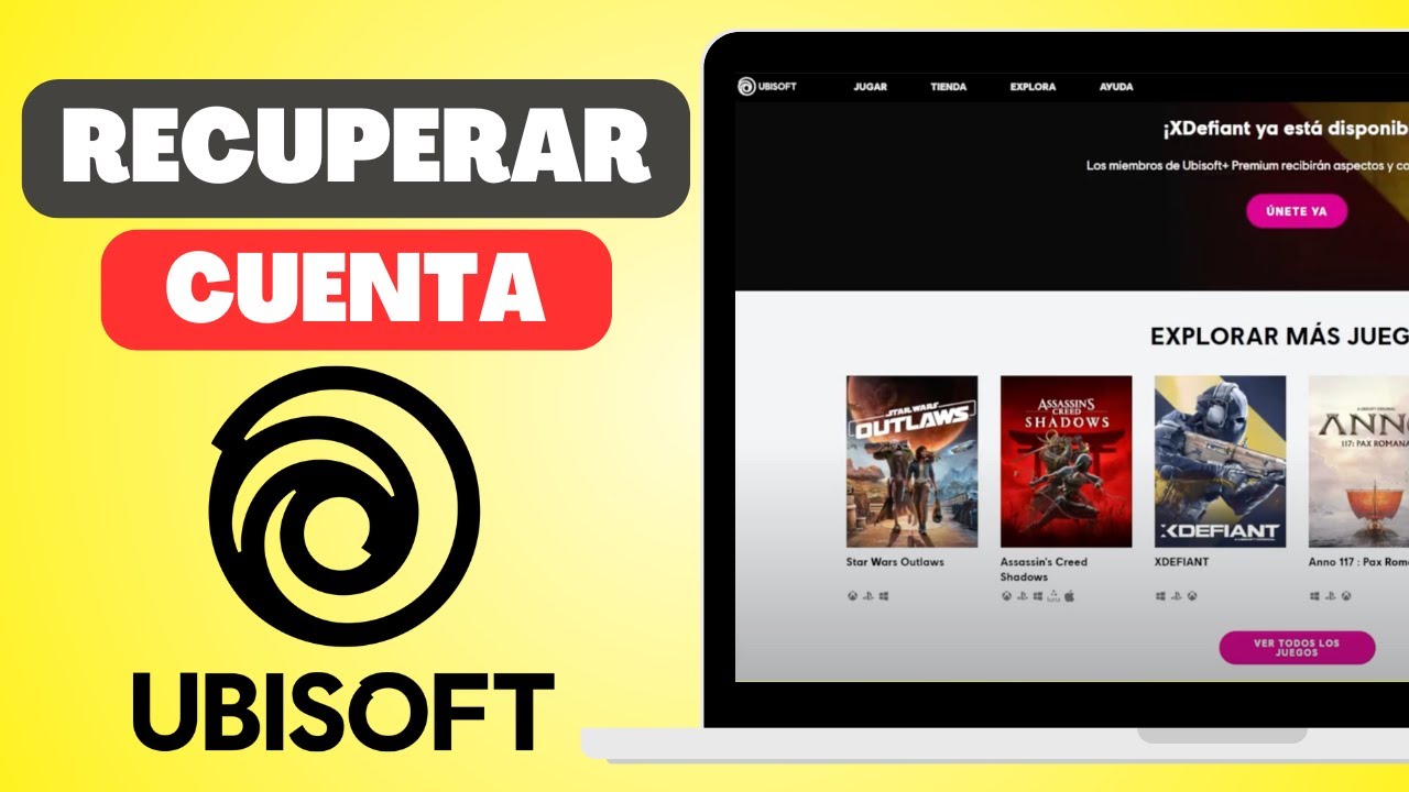 Cómo Recuperar Cuenta de Ubisoft 2025 (Recupera el Acceso) - YouTube