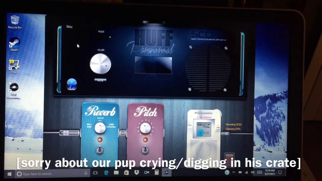 Testing Out the P-SB7 Spirit Box & SCD2 App - YouTube