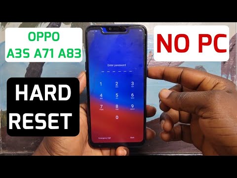 Oppo A3s, A71, A83 Hard Reset/Factory Reset | No Pc Need - YouTube
