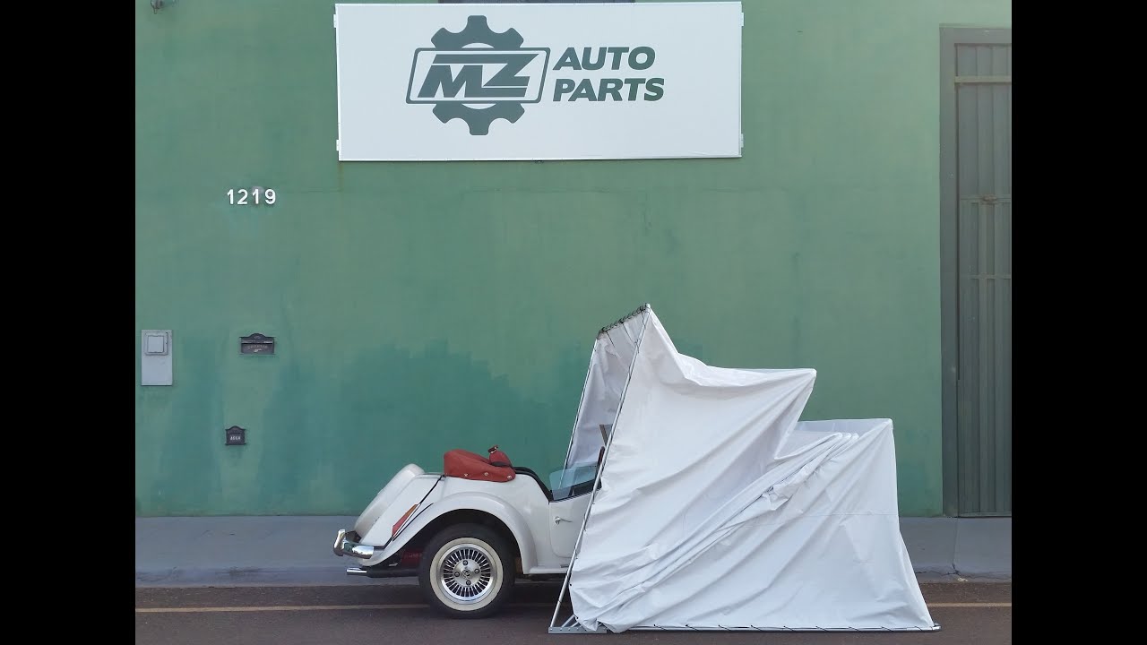 Garagem Retrátil para Carro e Moto Fácil - YouTube