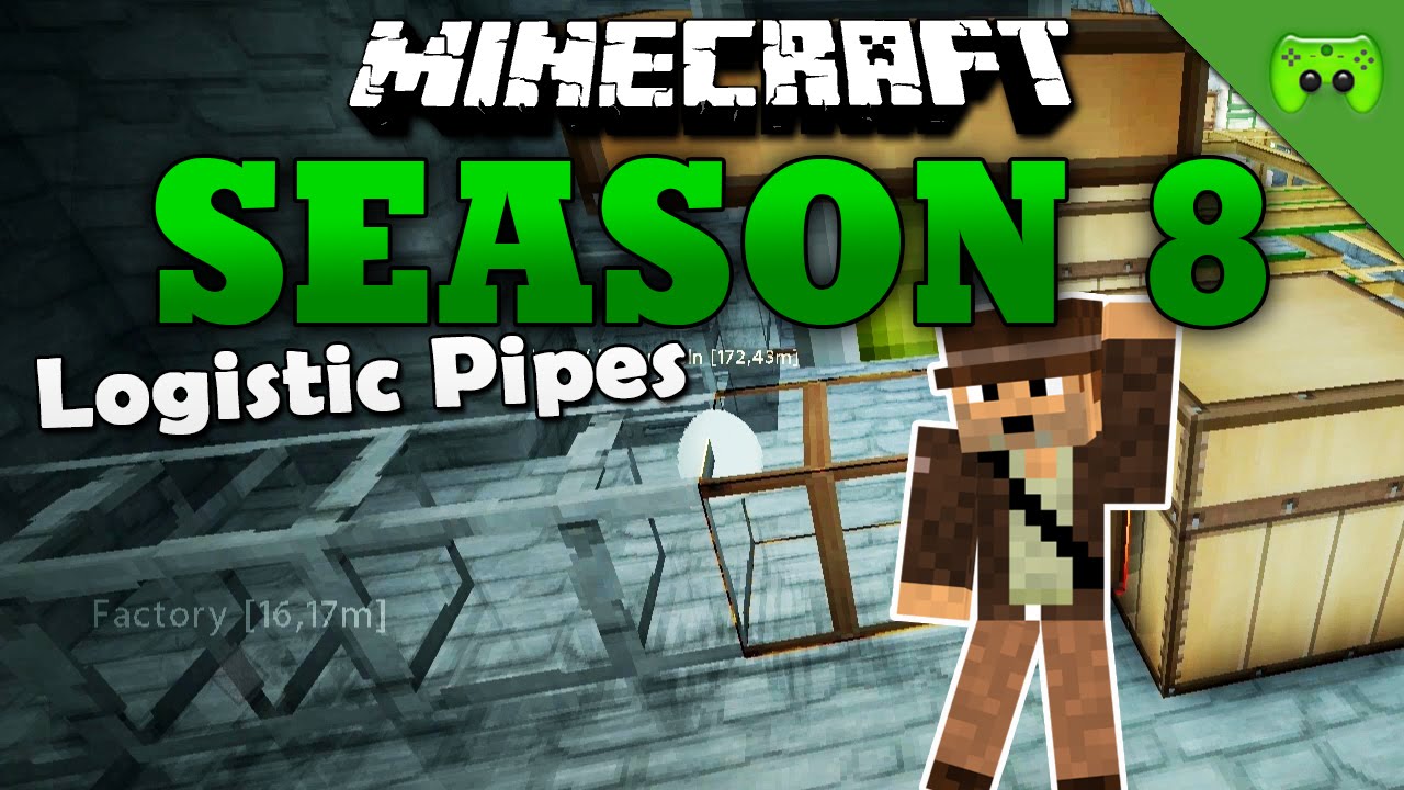 LOGISTIC PIPES «» Minecraft Season 8 # 142 | Full HD - YouTube