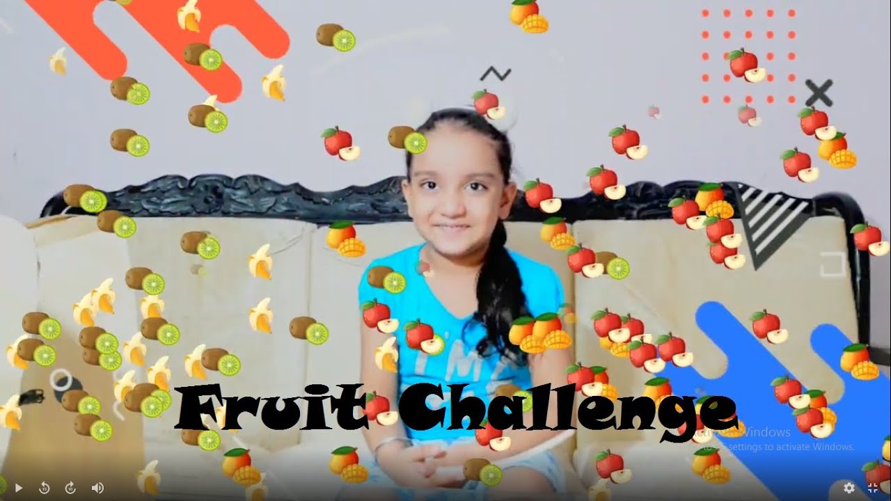 Fruit Challenge Kids Fun Video | Healthy Eating Habits | Kids Game ...