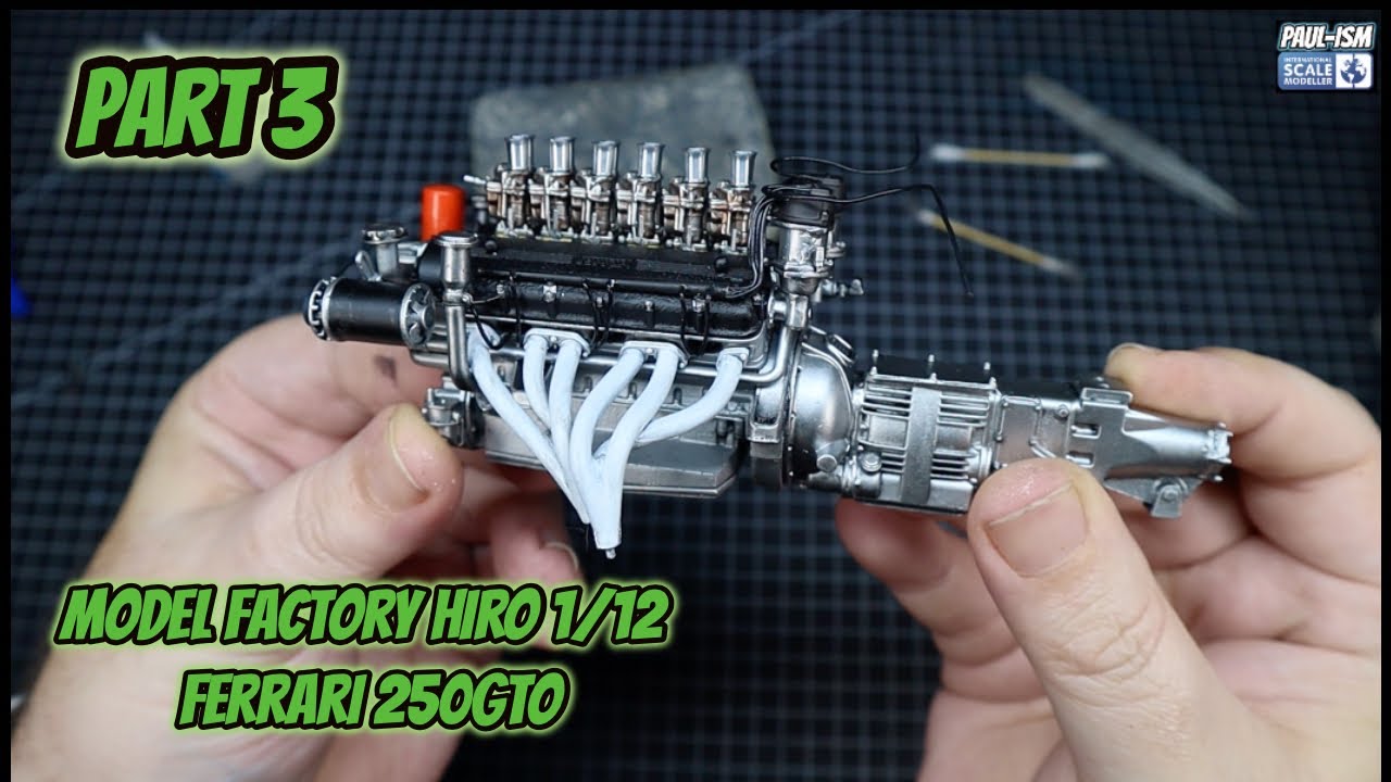 Part 4 - Model Factory Hiro Ferrari 250 GTO - YouTube