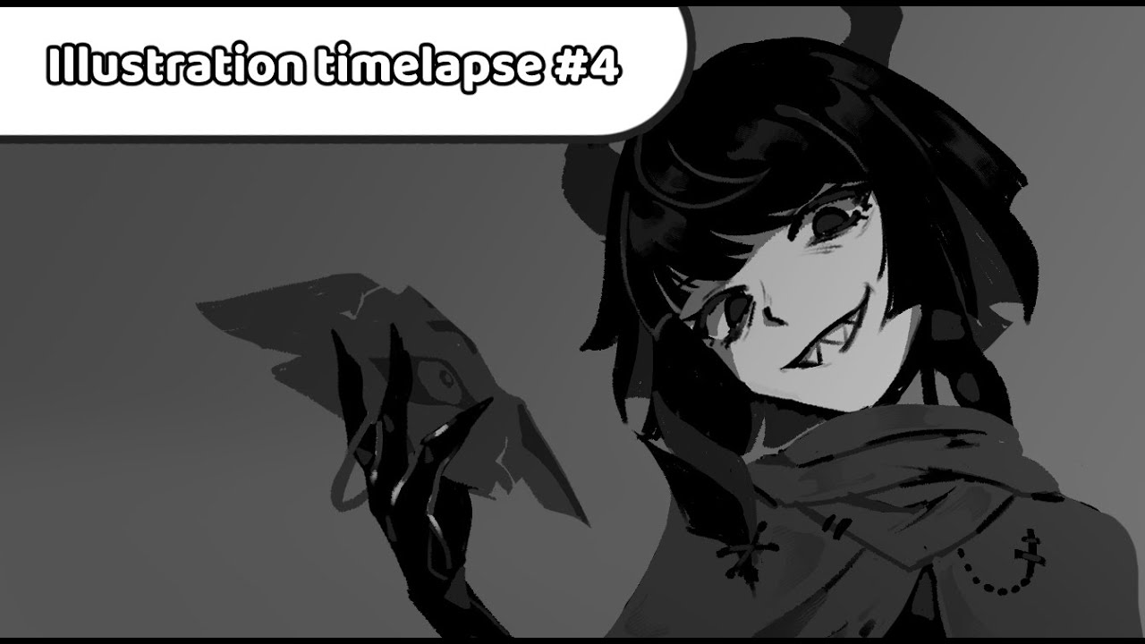 【OC】 Illustration timelapse #4 - YouTube