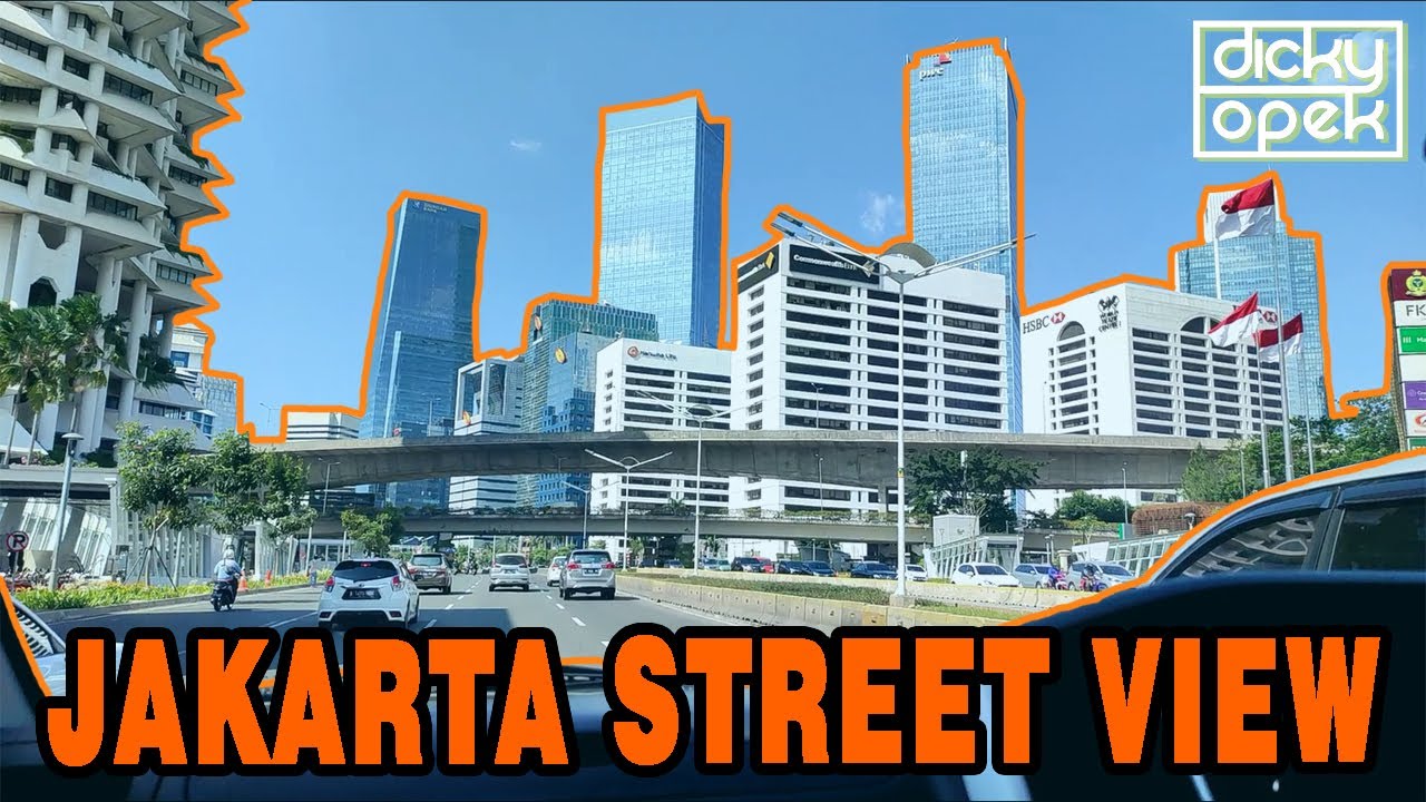 Jakarta Street View Free Video Footage - YouTube