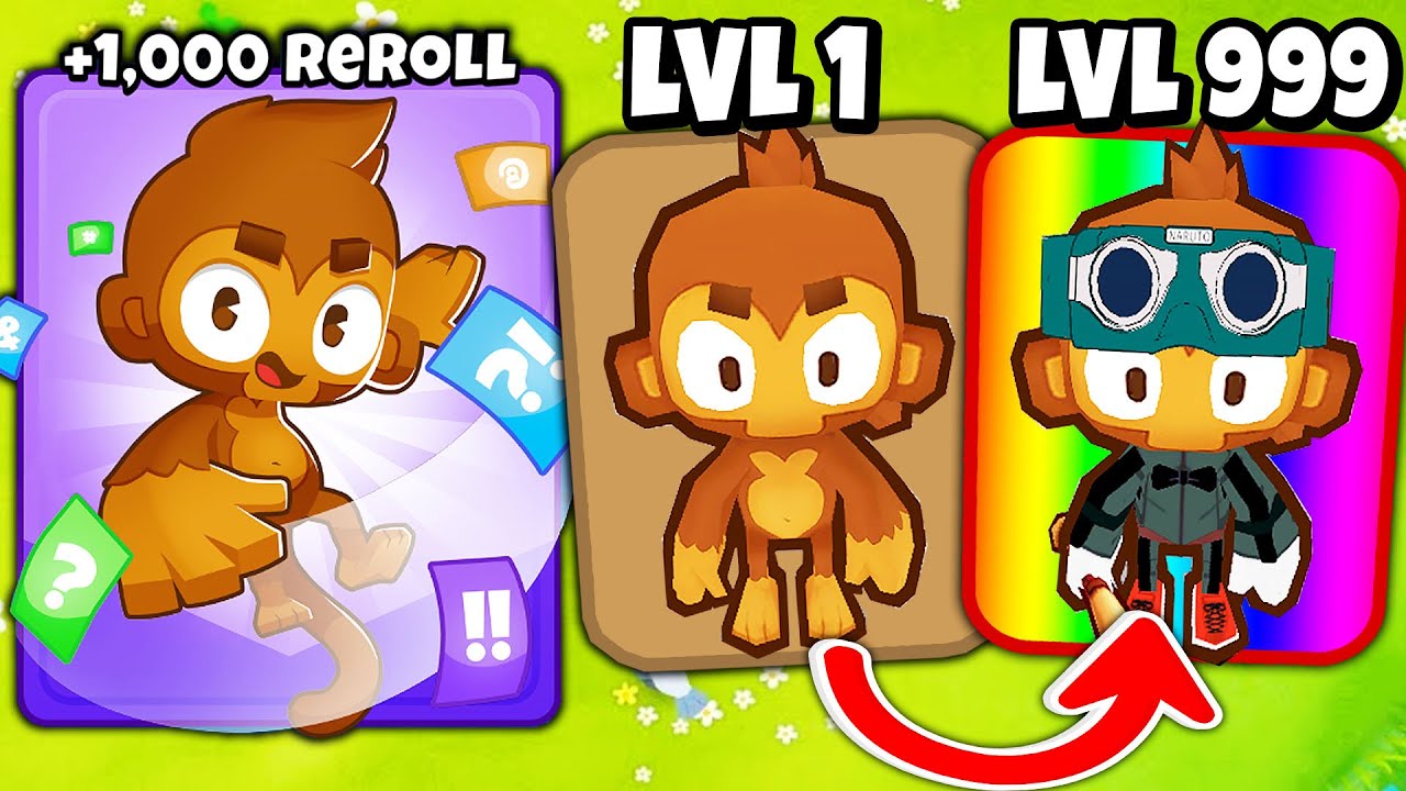 STWÓRZ SWOJĄ WŁASNĄ MAŁPKĘ w BLOONS TD 6 - GACHA MONKEY JEST ...