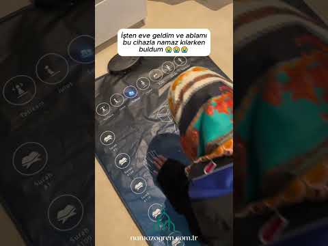 Yetişkinler için akıllı seccade ile 3 adımda kolayca namaz kılmayı öğrenin, detaylar web sitemizde 😊