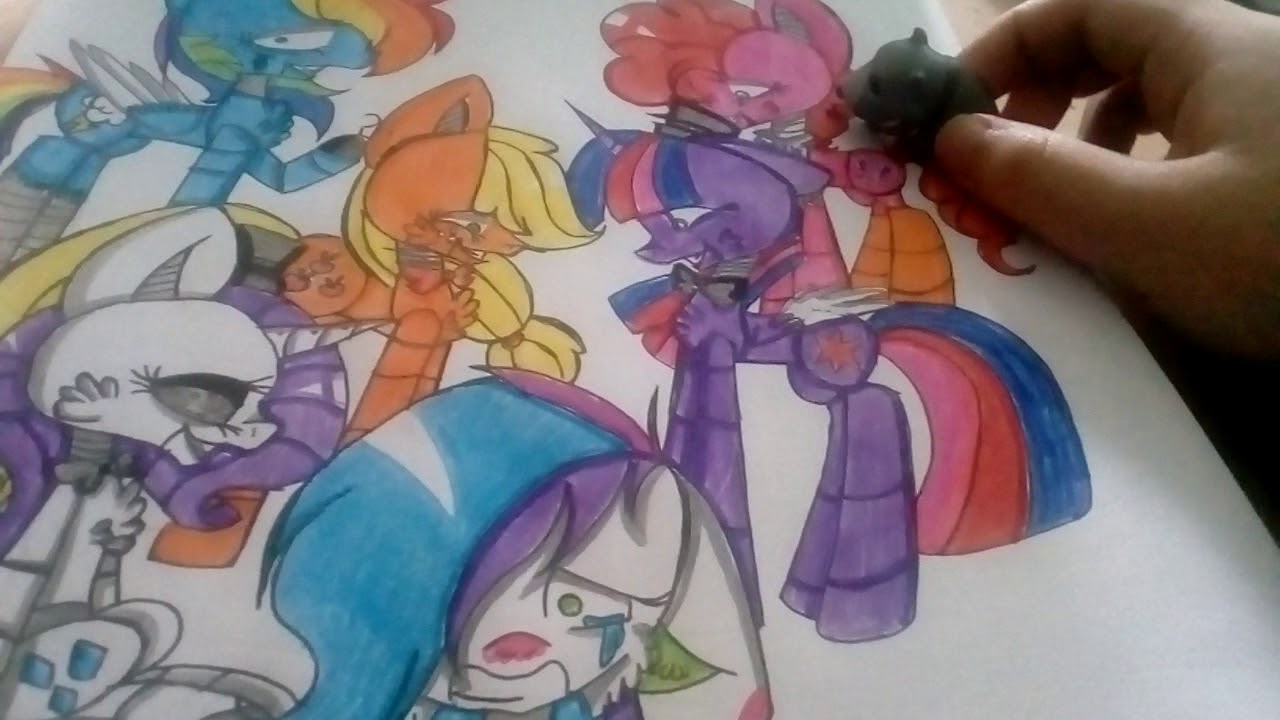 Mis nuevos dibujos (alv, kill me :"V) - YouTube