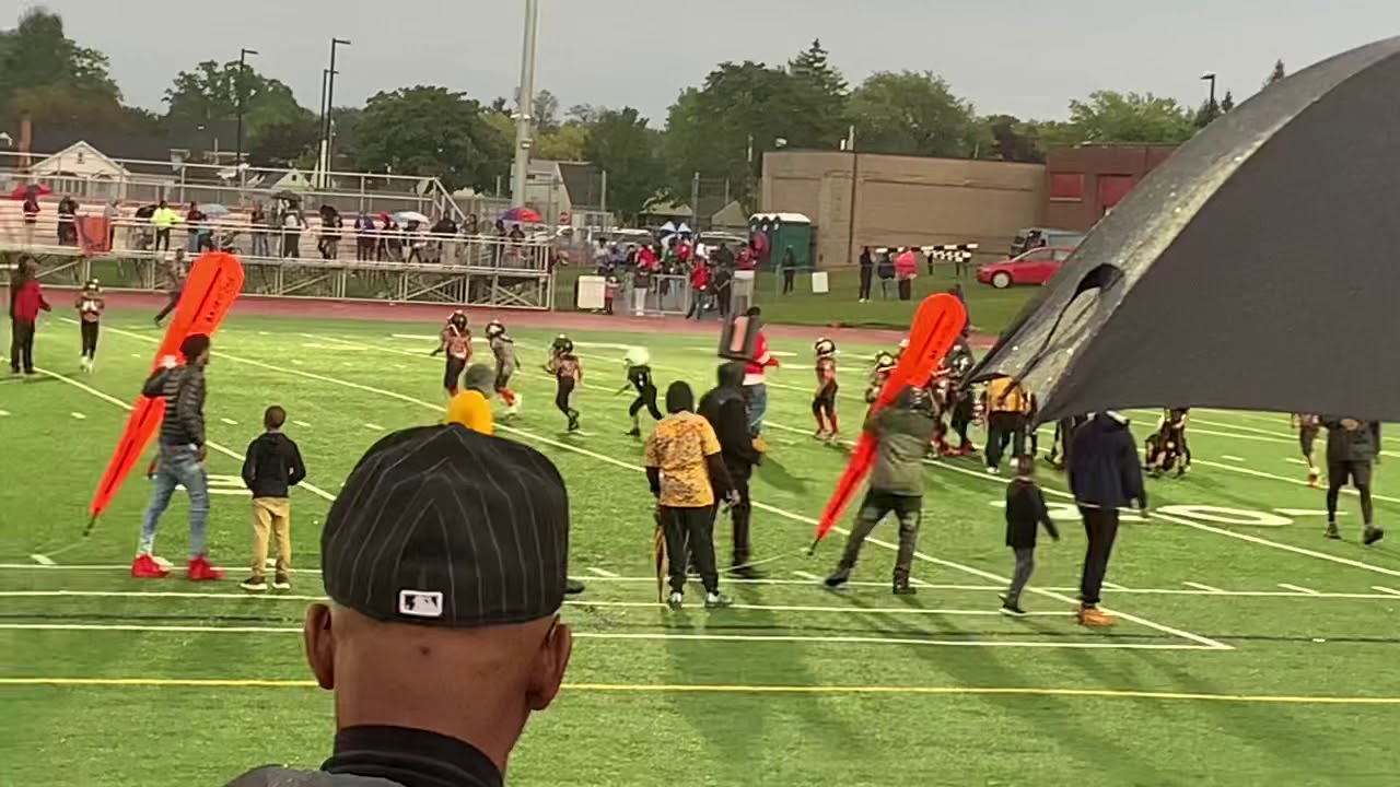 Rochester Rams Tiny Mites vs North East Bull Dogs Tiny Mites - YouTube