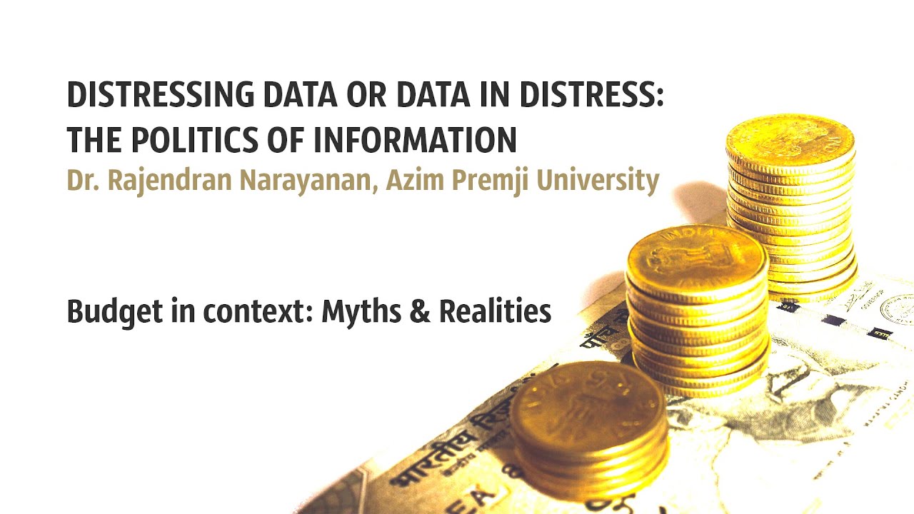 DISTRESSING DATA OR DATA IN DISTRESS: THE POLITICS OF INFORMATION - Dr ...
